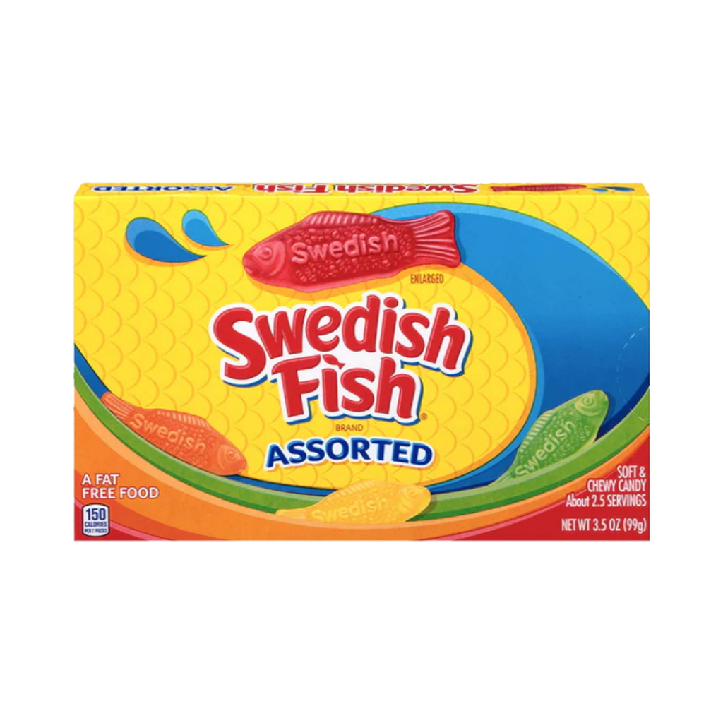 Swedish Fish // Assorted Box 99g | Our Satellite Hearts